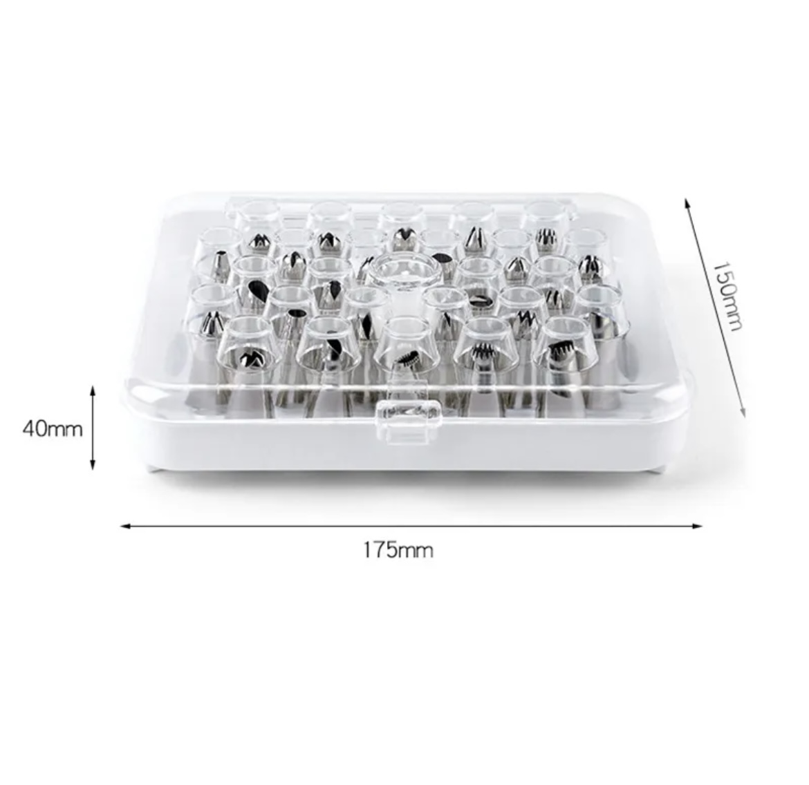 Cake Decorating 26 Assorted Tube set HORECA-00027A – Happy Day.com.np