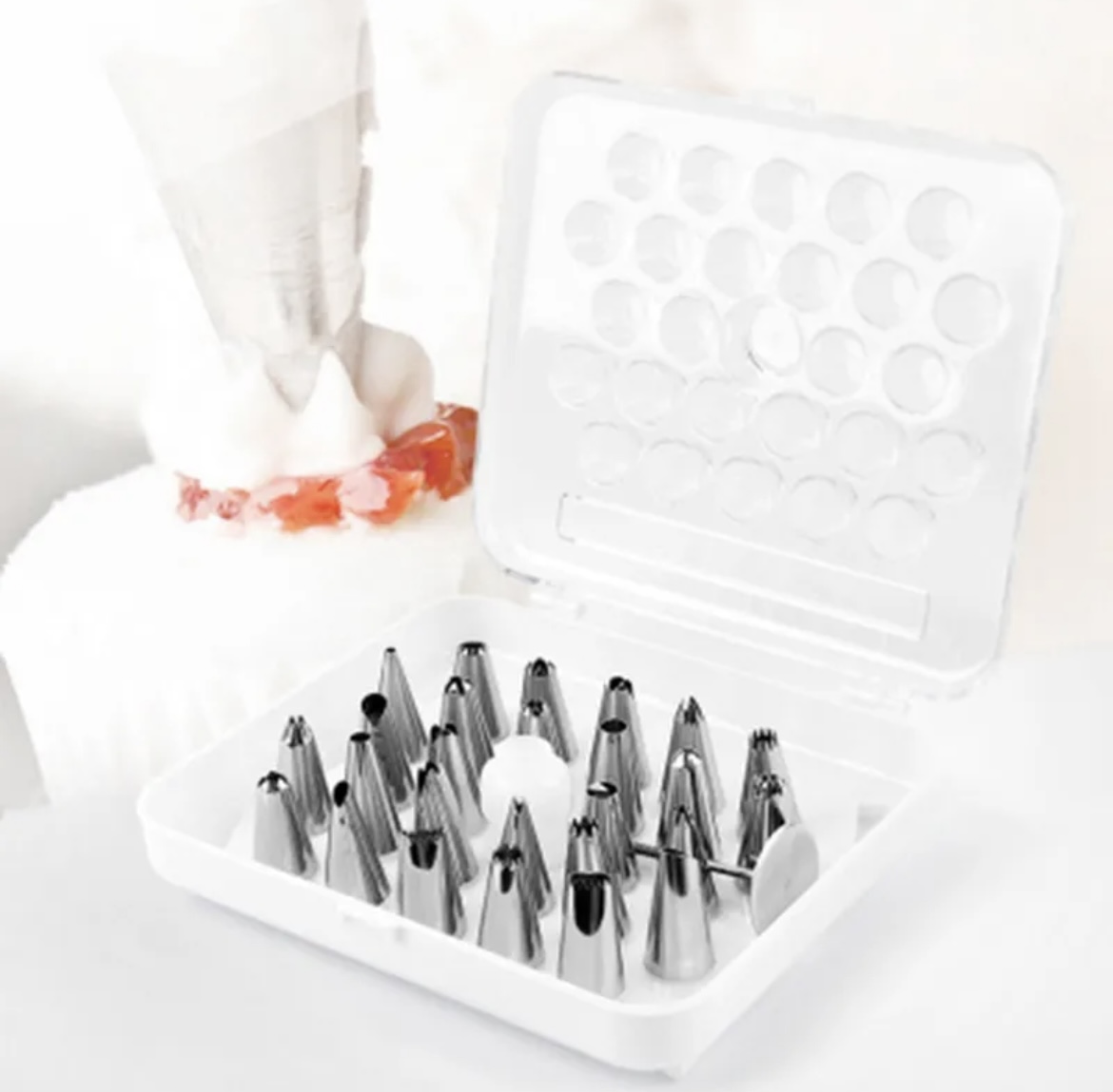 Cake Decorating 26 Assorted Tube set HORECA-00027A – Happy Day.com.np
