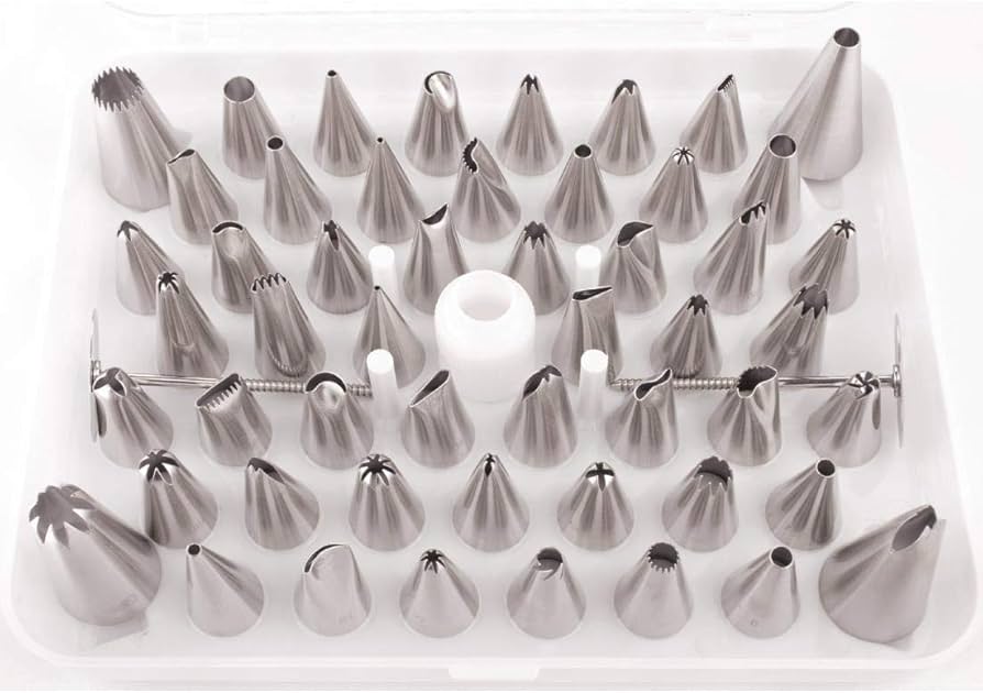 Cake Decorating 52 Assorted Tube set HORECA-000027B – Happy Day.com.np